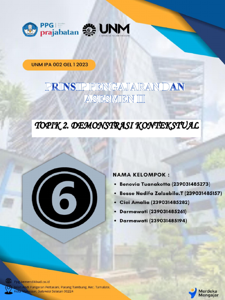 Topik 2 - Demonstrasi Kontekstual - Asesmen 2 - Darmawati (239031485194) | PDF
