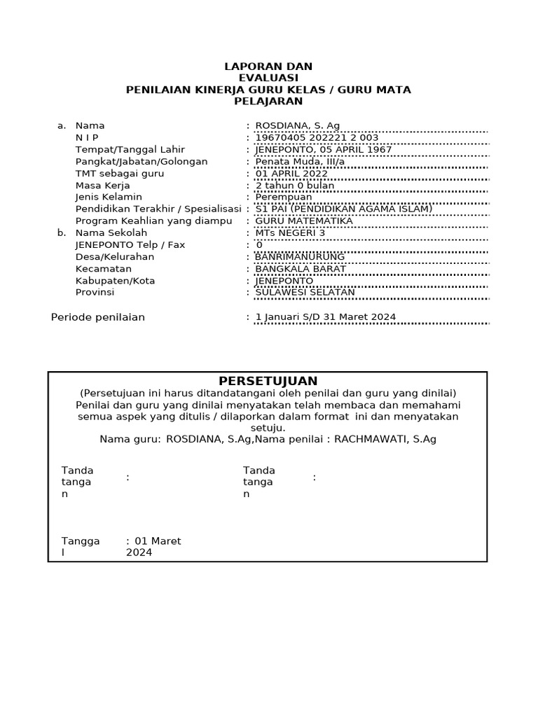 Form 1 B | PDF