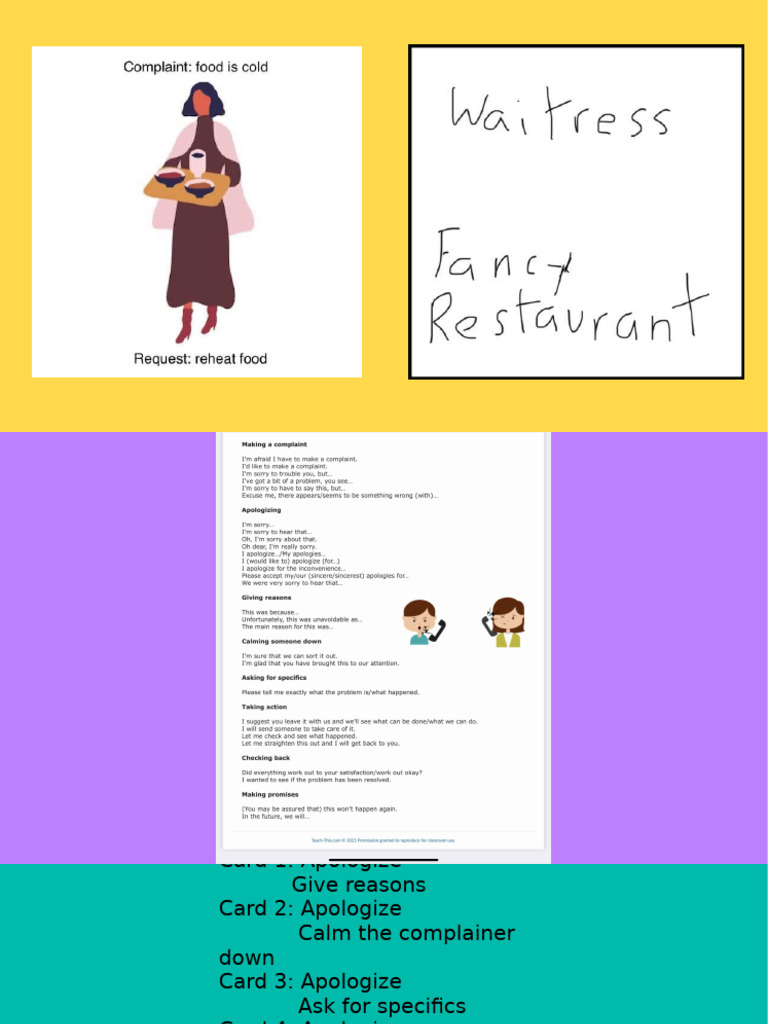 7 Complaint Card Example 2 | PDF