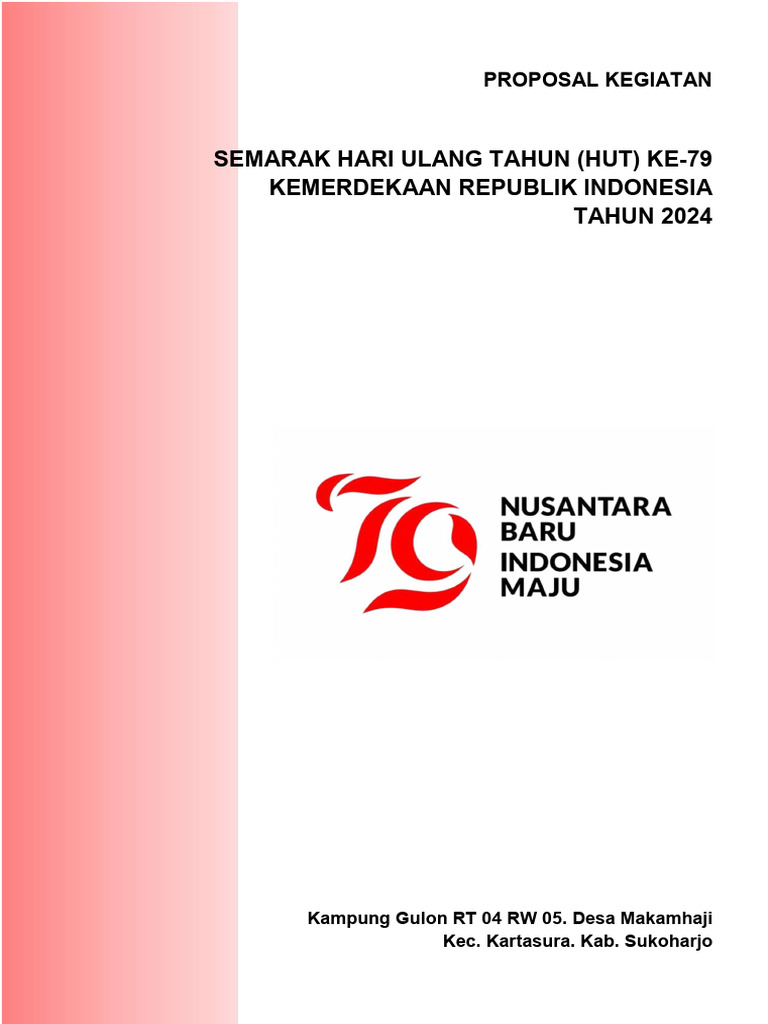 Surat 03 - Proposal Khusus | PDF