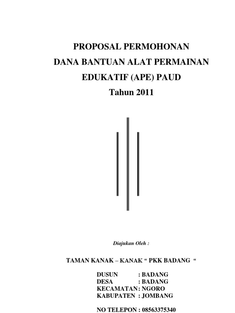 Proposal An Ape | PDF