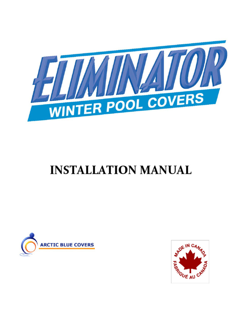 Installation Manual Booklet AG 2018 | PDF | Water | Filtration