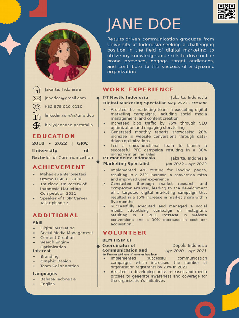 Creative CV Dummy | PDF