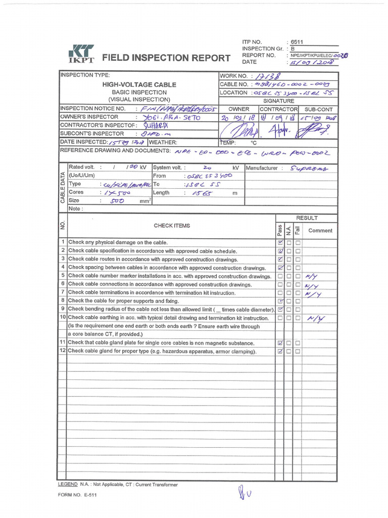 Visual Inspection | PDF