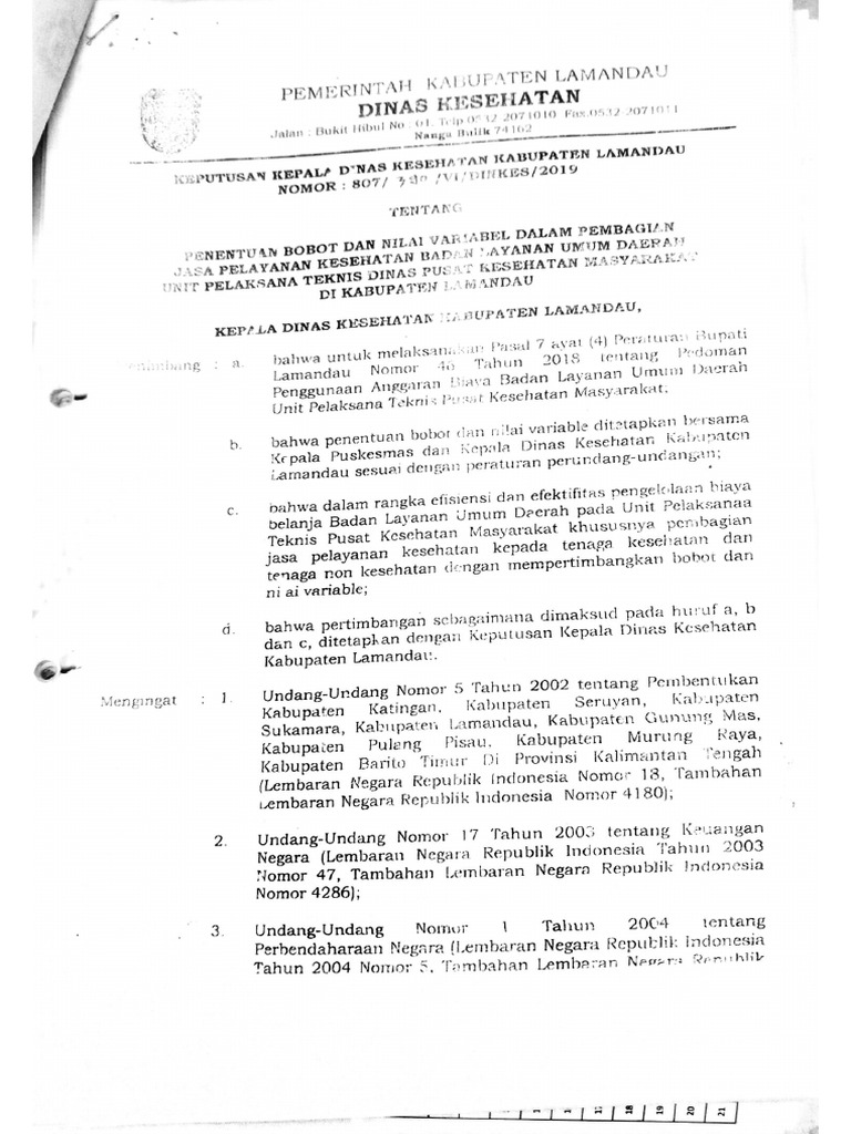 Perbup Jaspel PDF | PDF