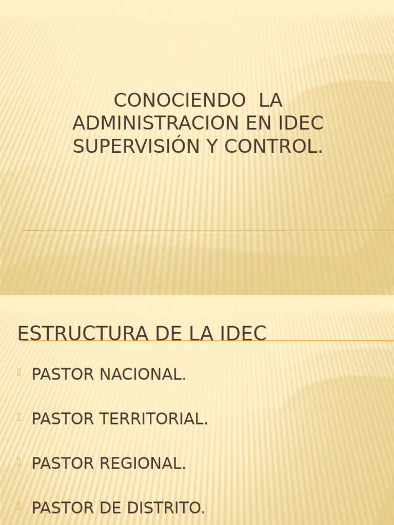 Conociendo La Administracion en Idec Jose | PDF