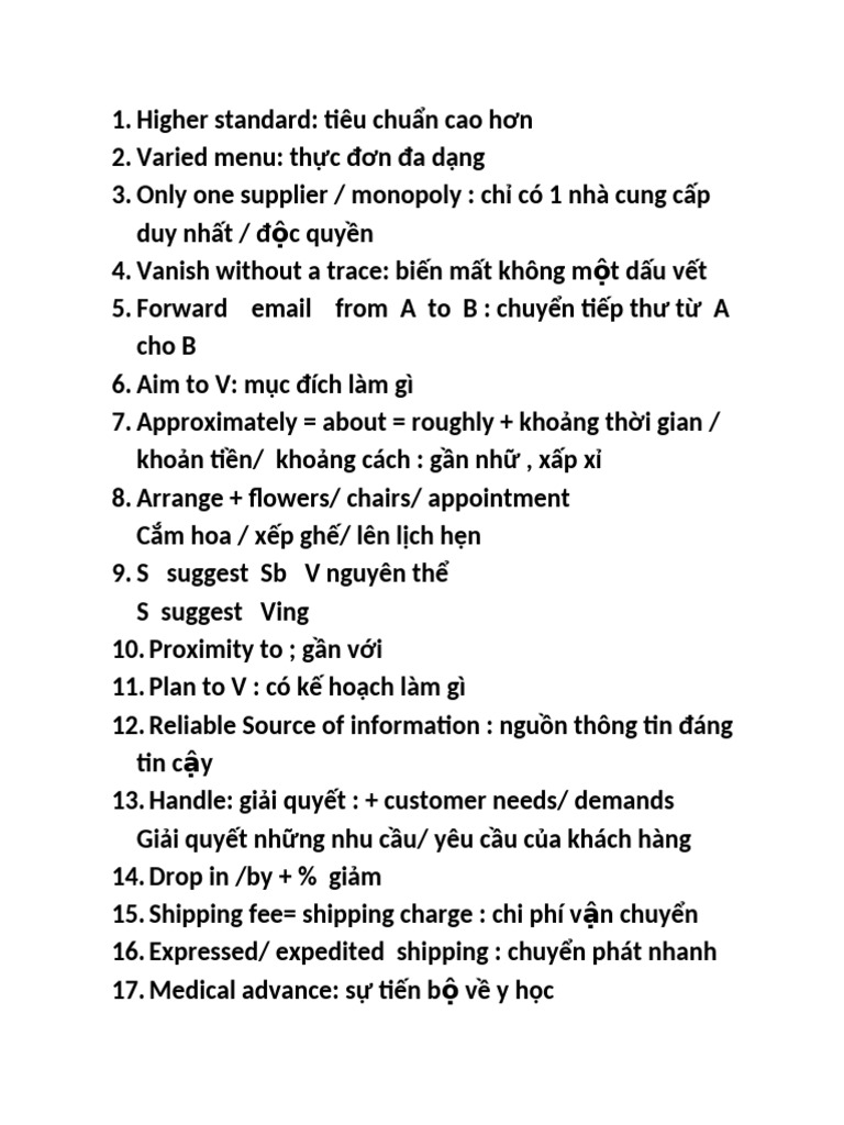 Collocation in Use Part 4 | PDF