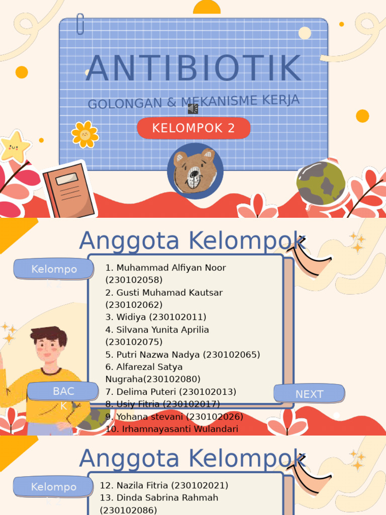 ANTIBIOTIK Kelompok Dua | PDF
