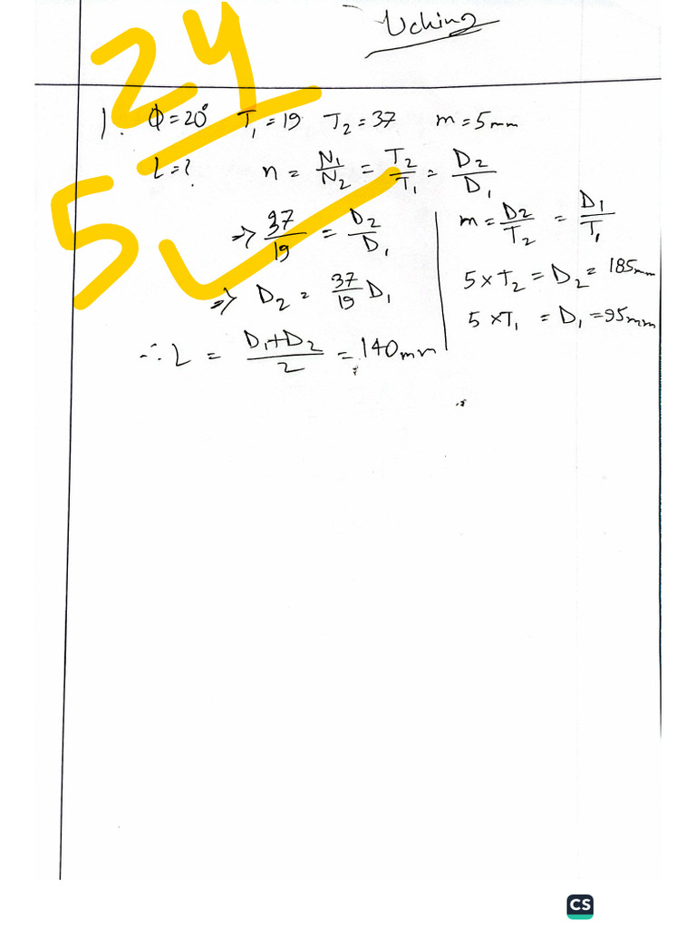Machine Design-2 Uching-1 | PDF