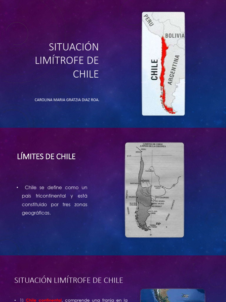 Situación Limítrofe de Chile | PDF