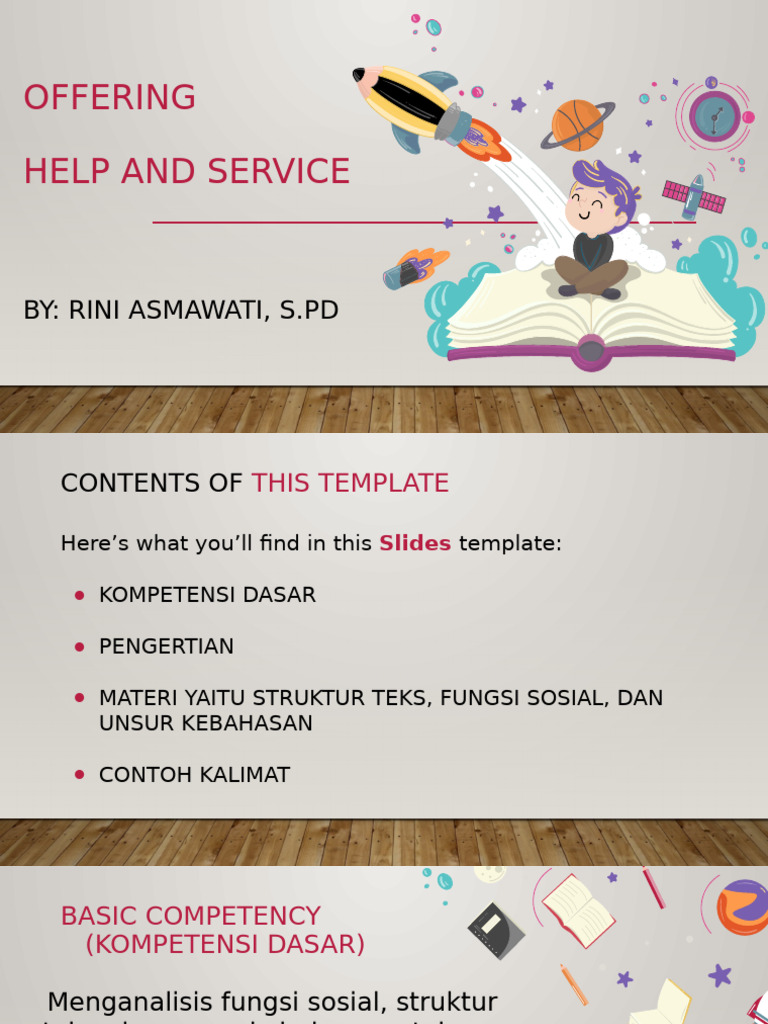 Offering Help and Service | PDF