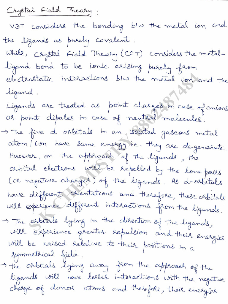 Chemistry CH 9 Notes Part 2 | PDF