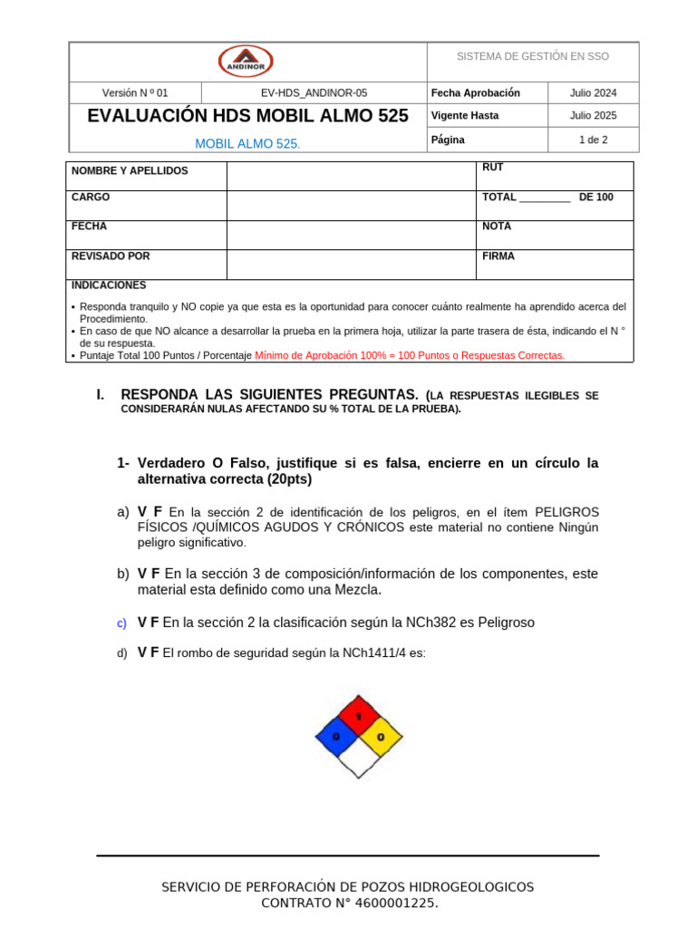 EV-HDS-Mobil Almo 525-ANDINOR | PDF
