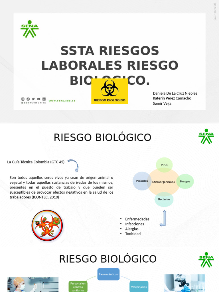Riesgos Biologicos | PDF