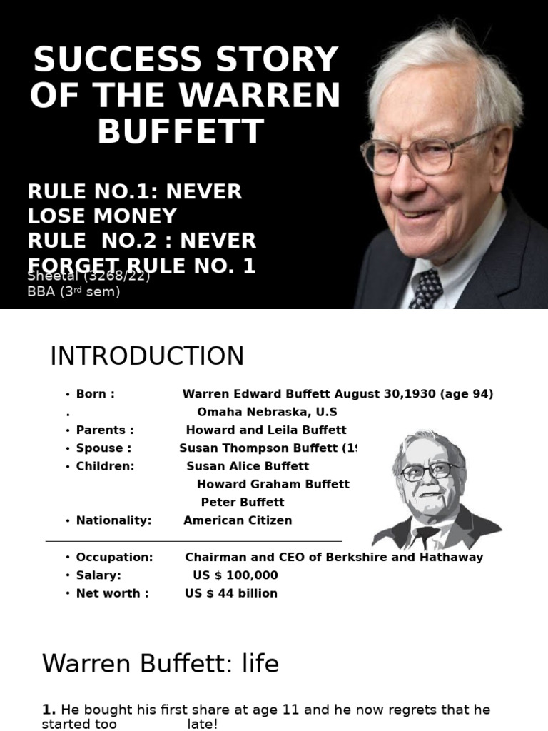 Warren Buffett | PDF