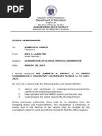 Request Letter Format For SF10 | PDF