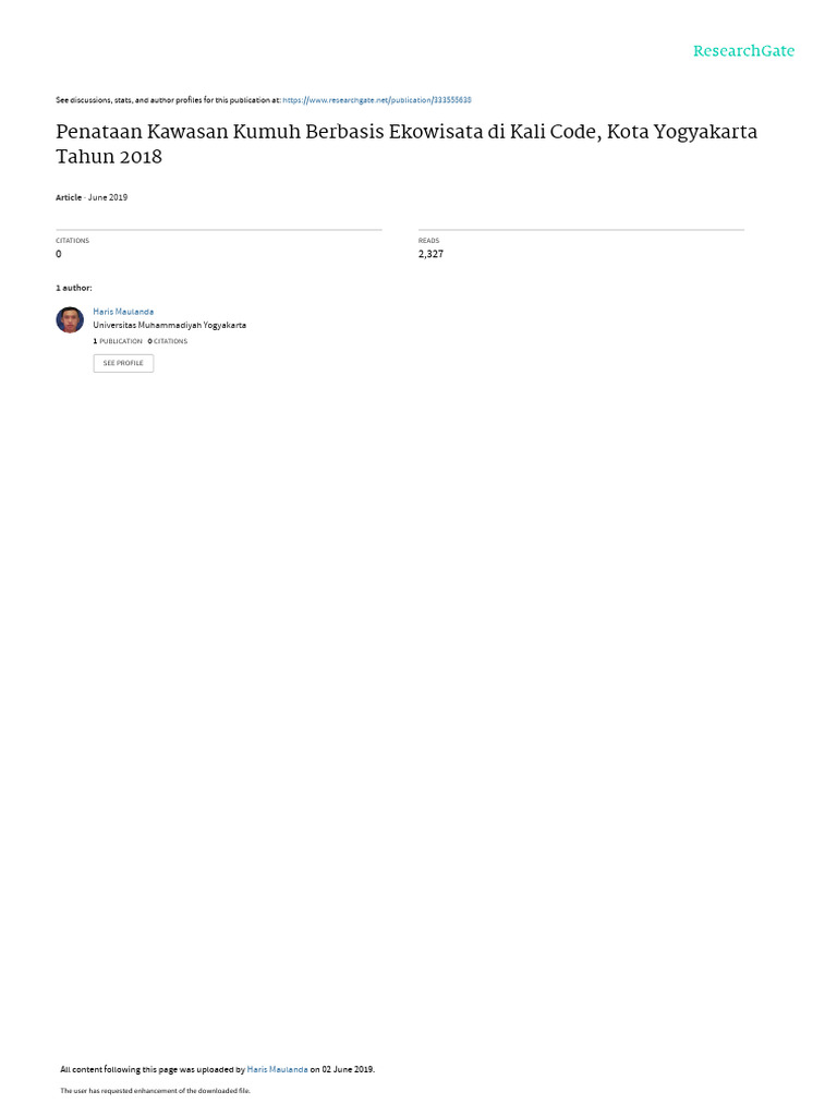 Paper Akhir Ekologi Pemerintahan | PDF