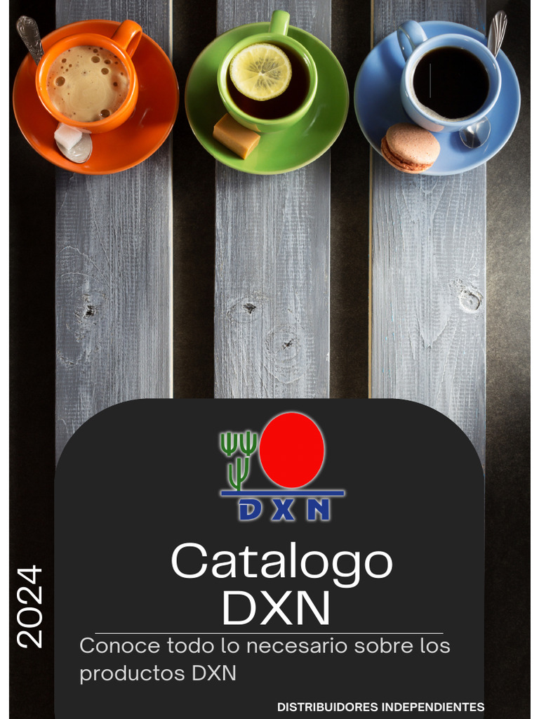 CATALOGO DXN 2024 Rediseño | PDF