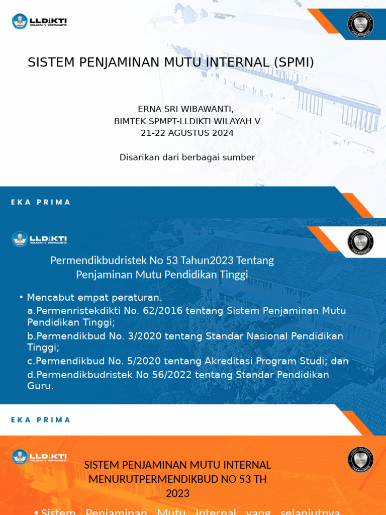 2024 Materi Spmi 2024-Erna | PDF