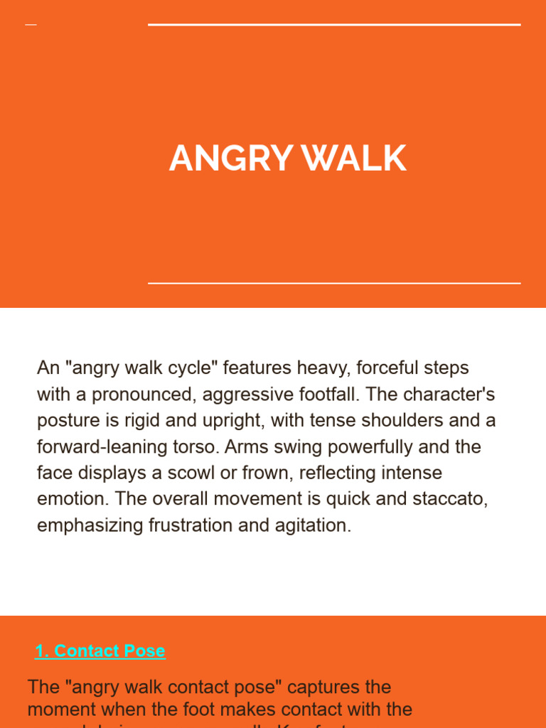 5 Types of Walkcycle | PDF