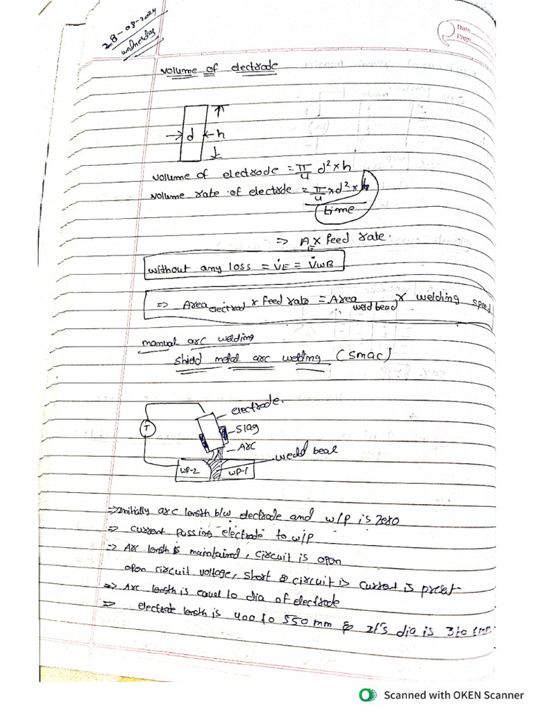 Volume of Electrode | PDF