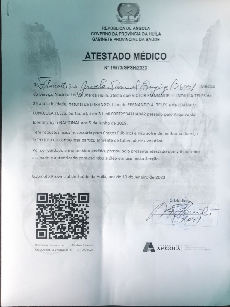 Atestado Médico | PDF
