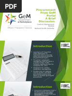 GeM Guideline | PDF | Procurement | Auction