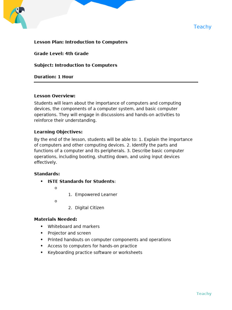 Electives - 8 - 30 - 2024 | PDF