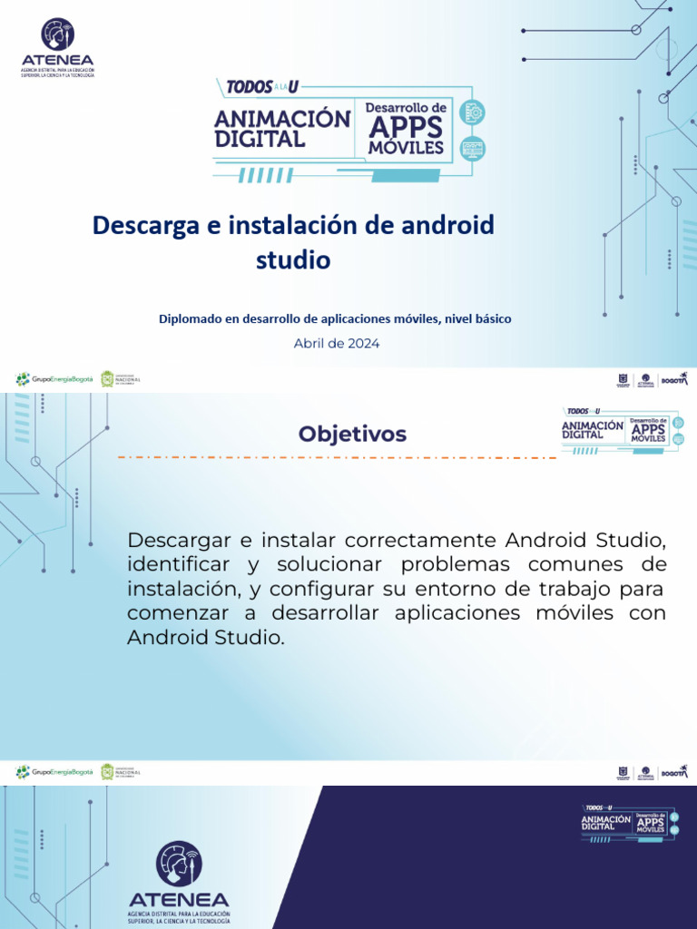 Descarga e Instalación de Android Studio | PDF | Android (sistema operativo) | Chat en linea