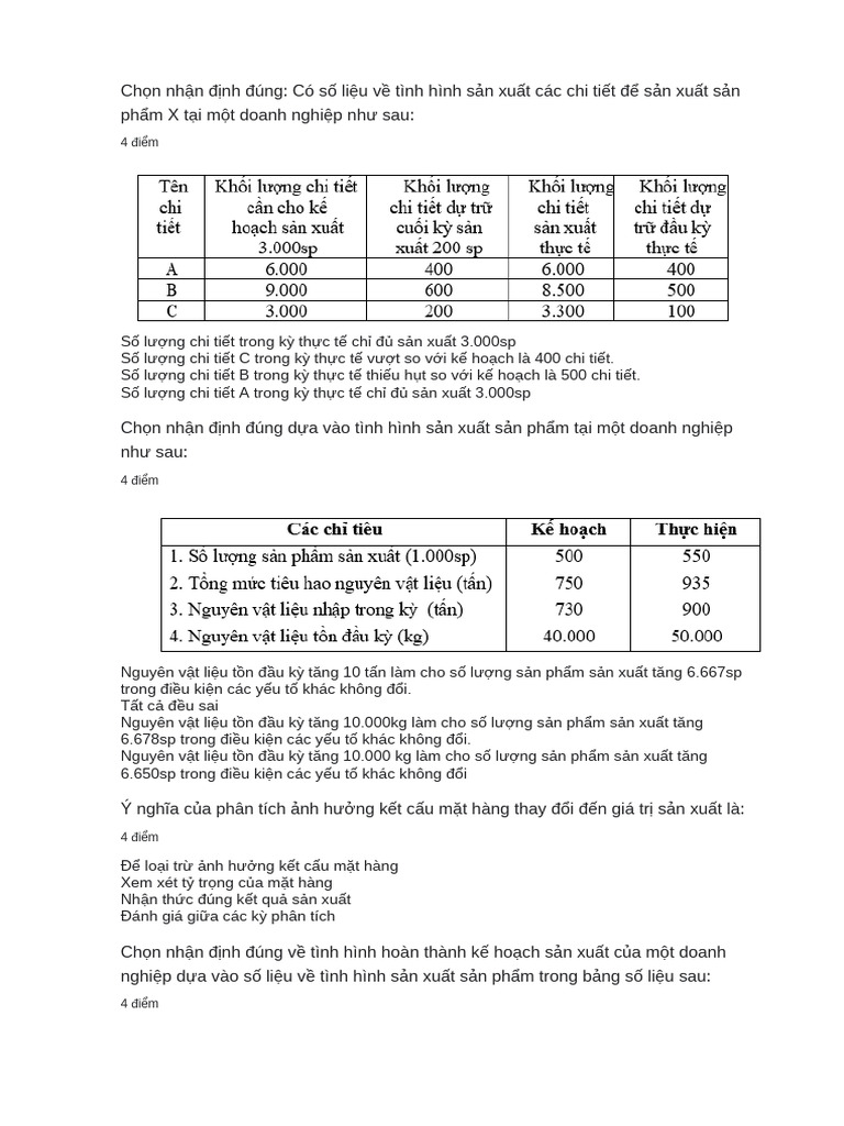 Phân Tích Ho T Đ NG Kinh Doanh | PDF