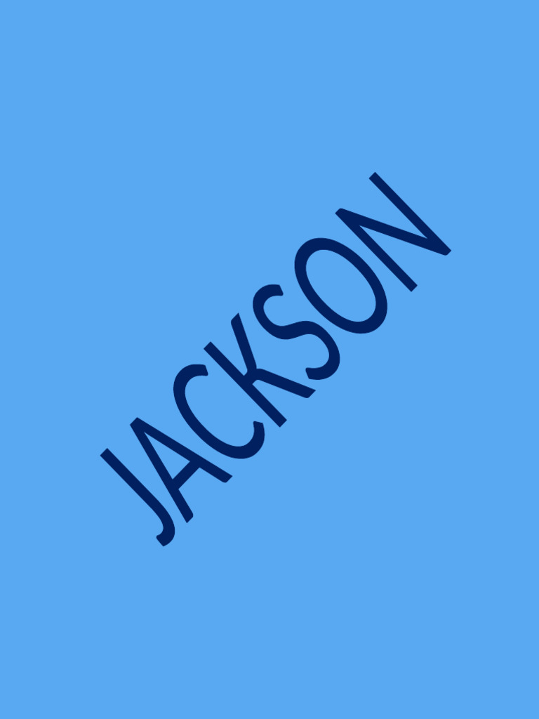 Jackson | PDF