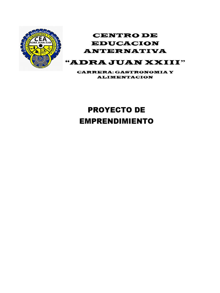 PROYECTO ELISA RUTH CANAVIRI ANCARI (1) .Docx Imprimir | PDF