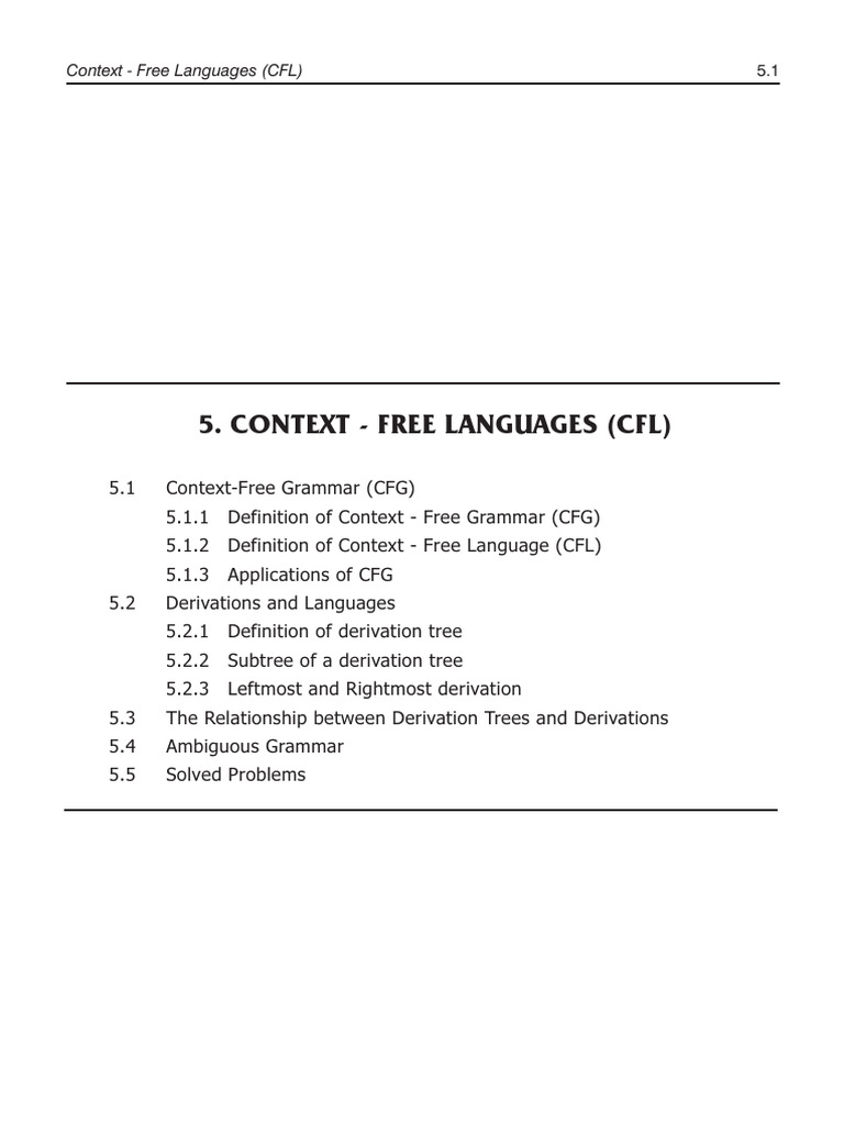 Formal Language Notes 4 | PDF