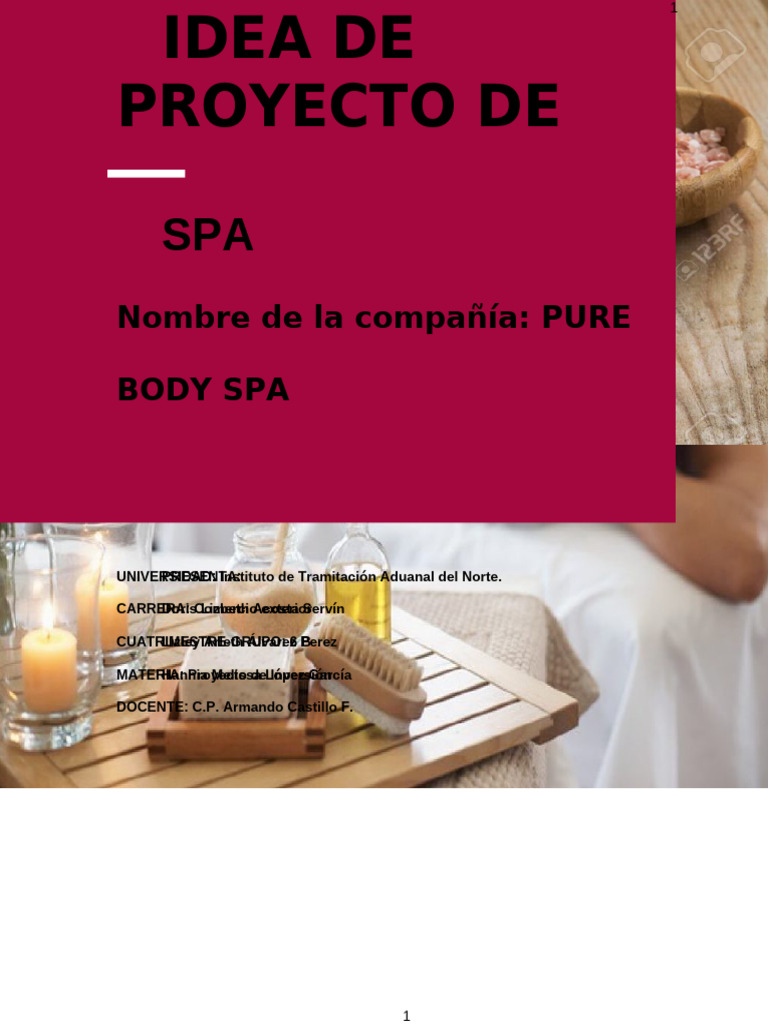 Pure Body Spa | PDF | Calidad (comercial) | Sustentabilidad