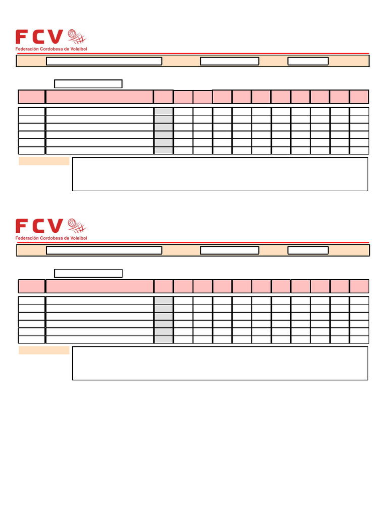 Tablas Div. A 1 Masc. Zona B | PDF