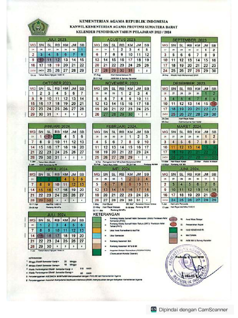 Kalender Pendidikan | PDF