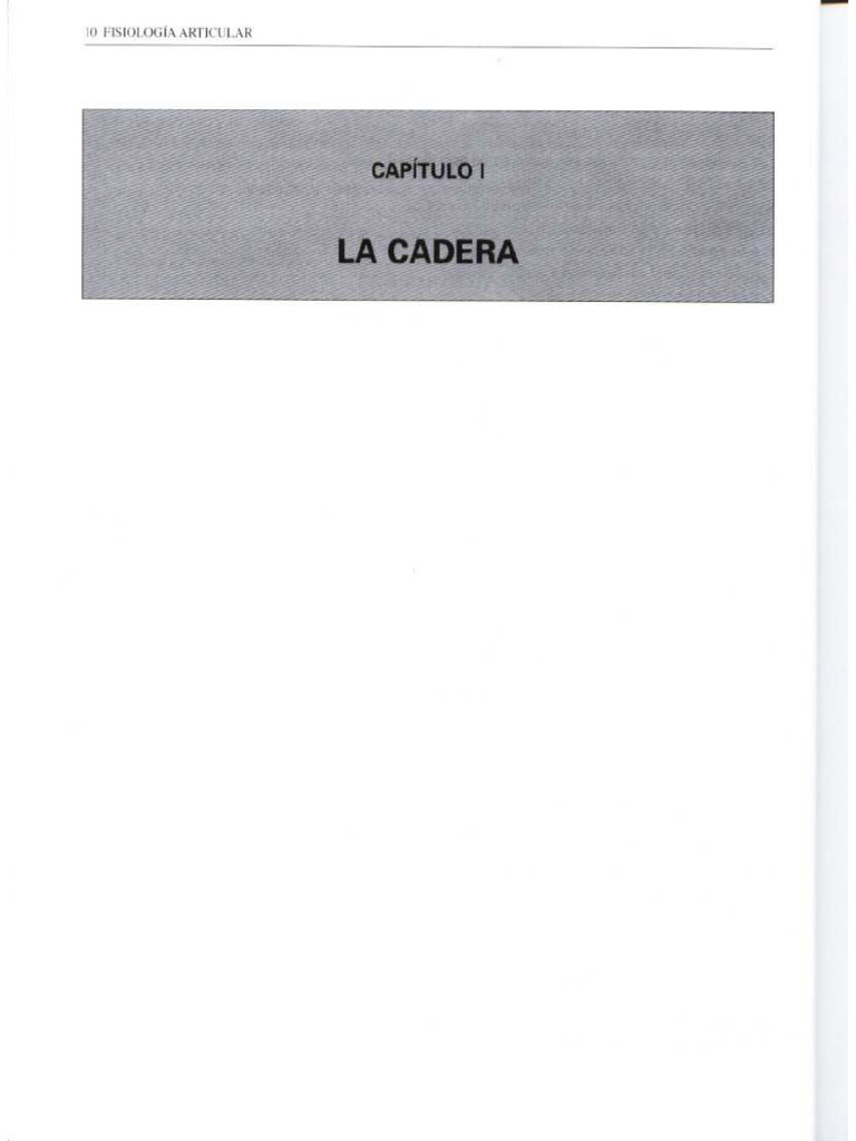 Kapandji Fisiologia Articular - La Cadera | PDF