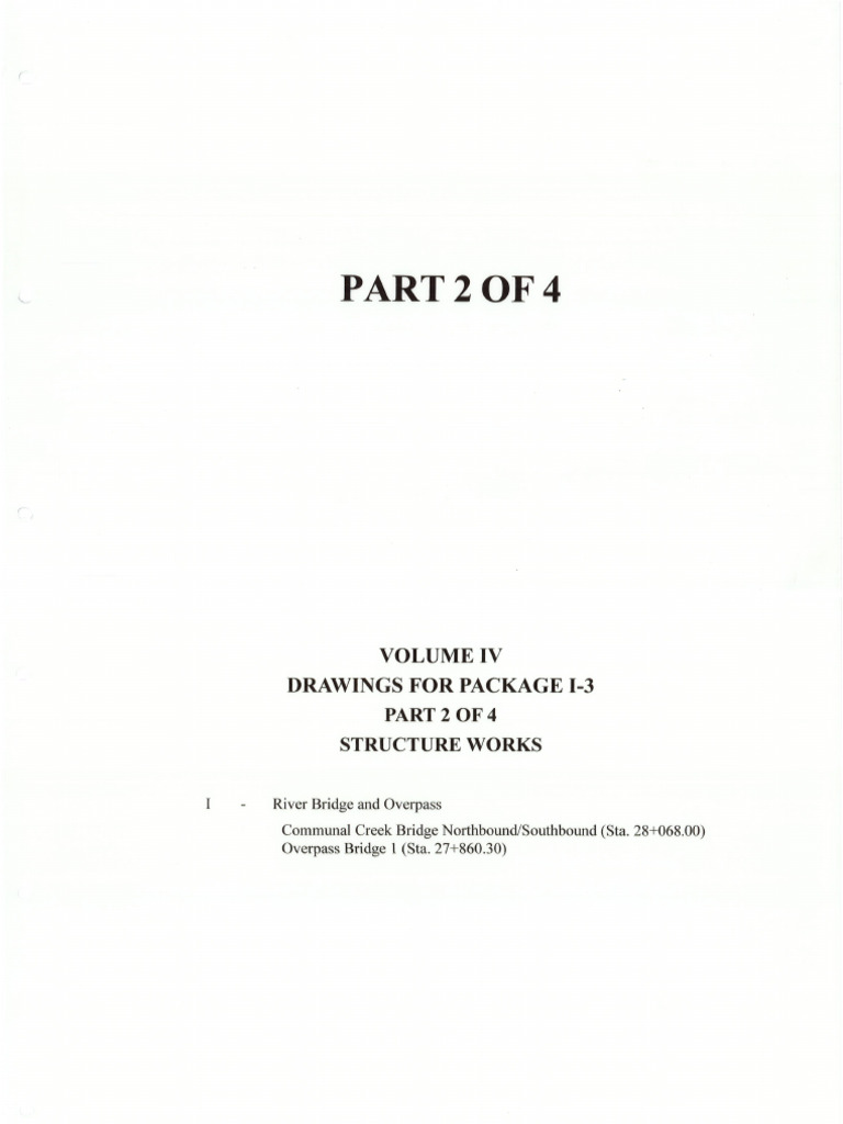 Package I-3 - Part 2 of 4 - Structure Works - Combined BBSB | PDF