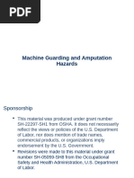 Machine Guarding Safety Standards | PDF | Machines | Safety