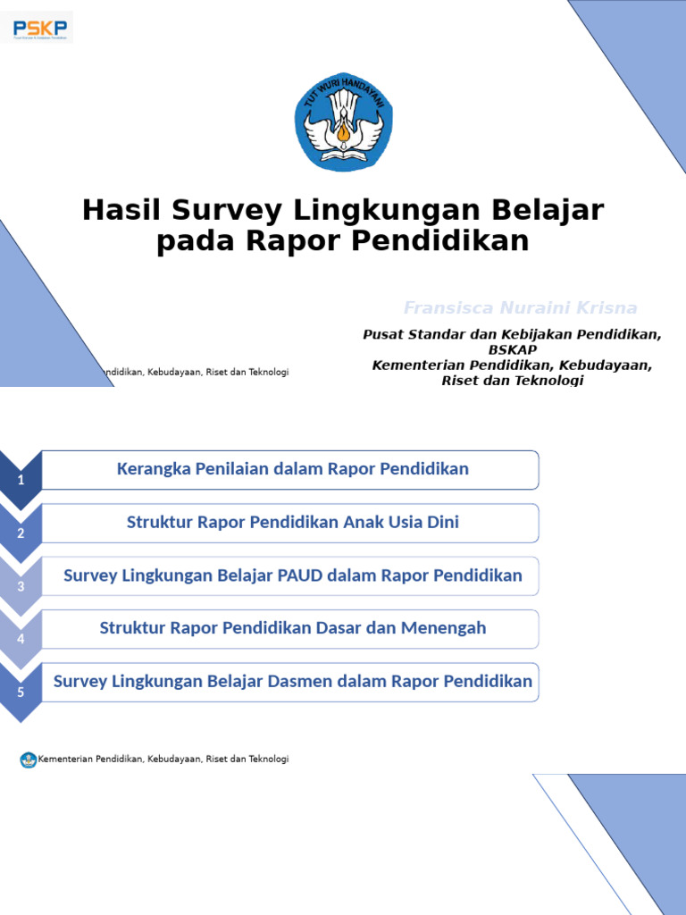 Sulingjar Dalam Rapor Pendidikan | PDF