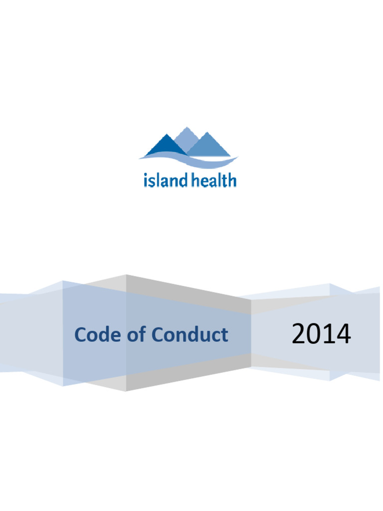 Code-Conduct ISLAND HEALTH | PDF