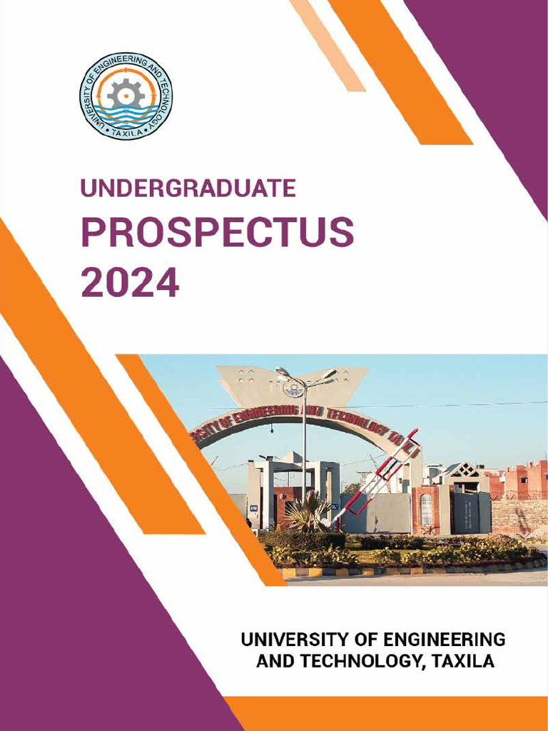UET Prospectus 2024 | PDF