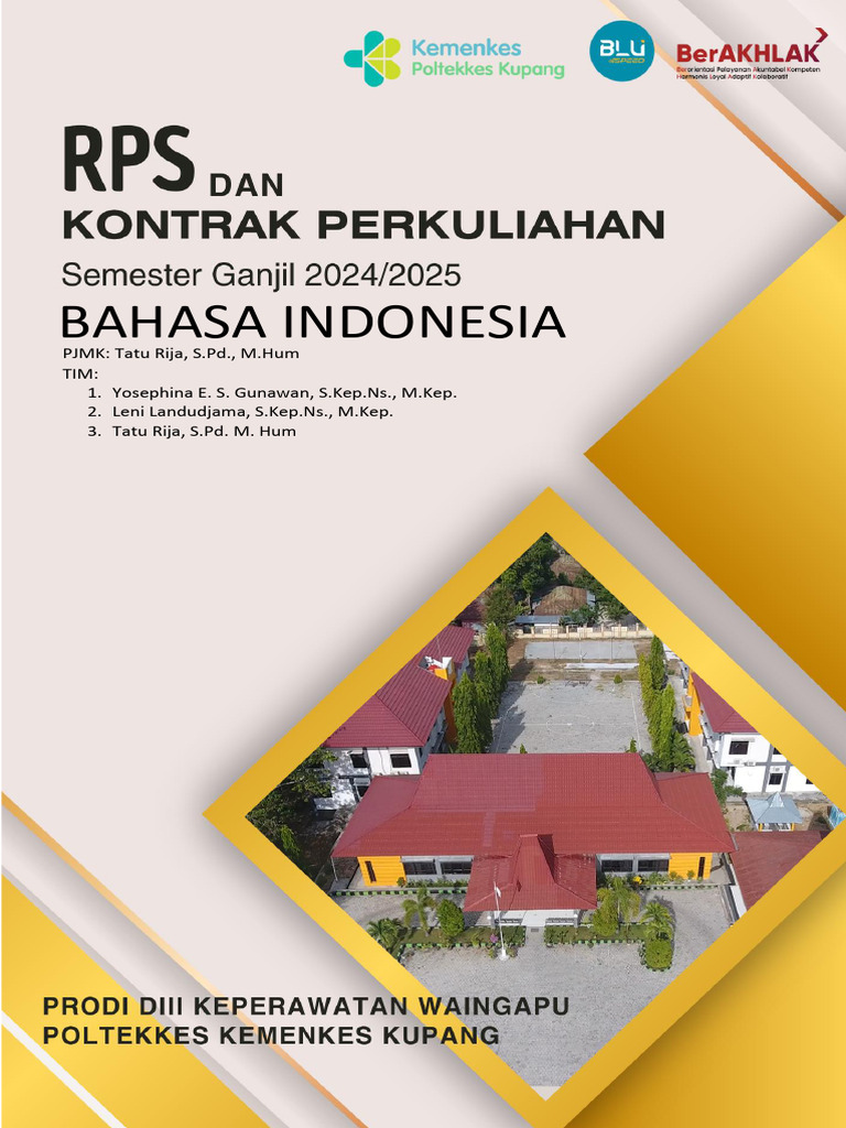 RPS Bahasa Indonesia Ganjil 2024 Pasc Monev | PDF | Dialectology | Languages Of Asia