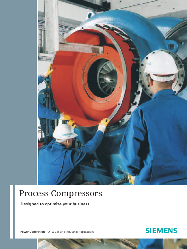 Brochure - Process Compressors A96001-S90-A530-V2-4a00 | PDF