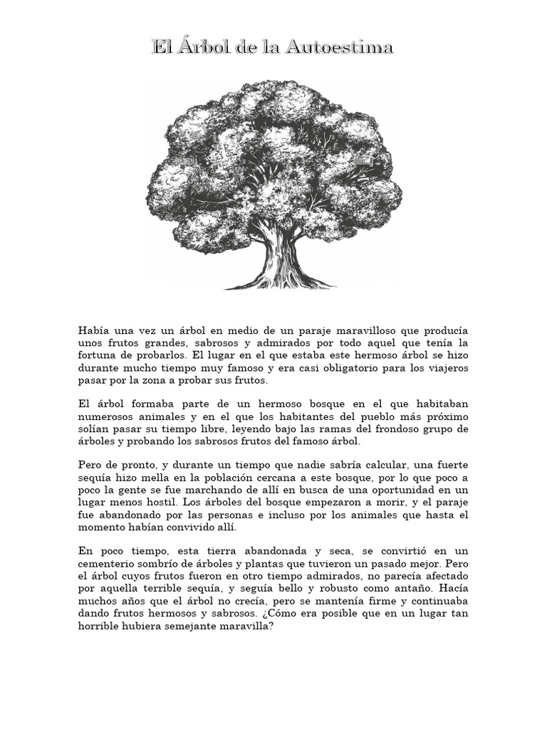 El Árbol de La Autoestima | PDF