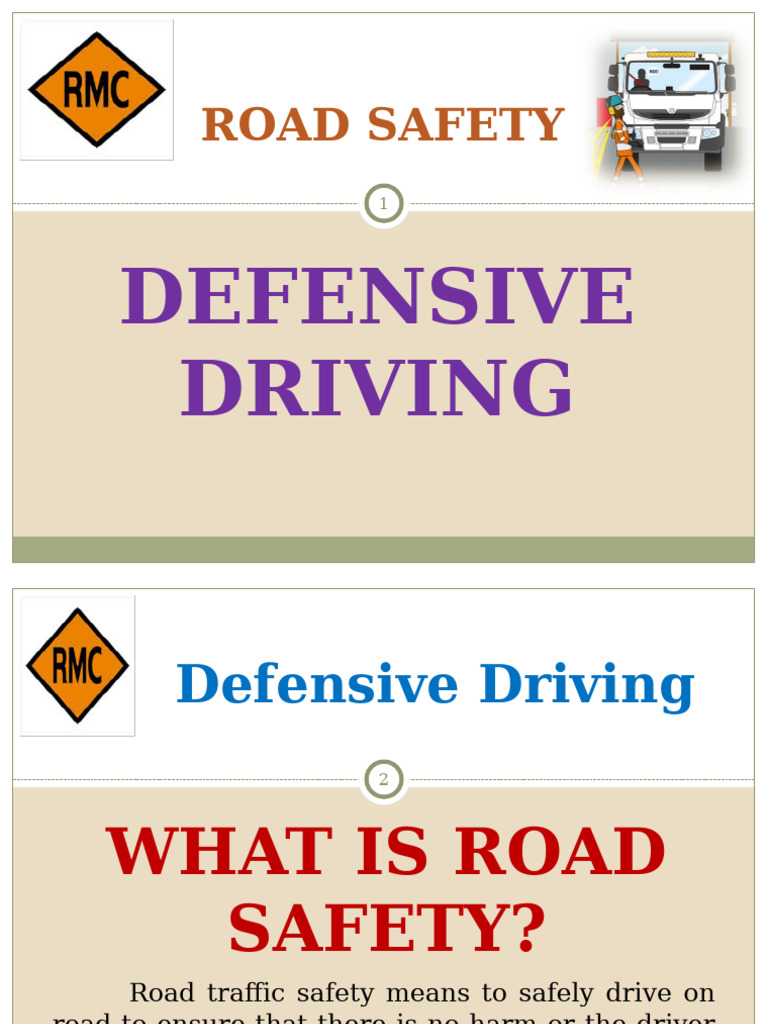 Defensive Driving - PPT'23 | PDF