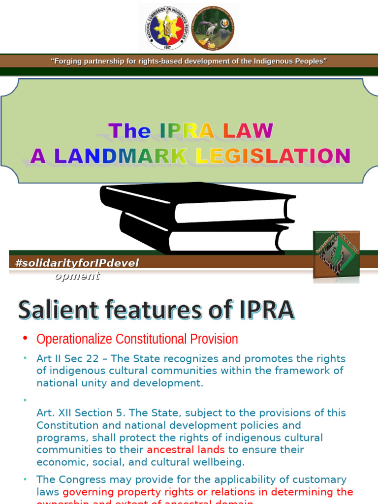 Salient Provision of IPRA 8371 | PDF