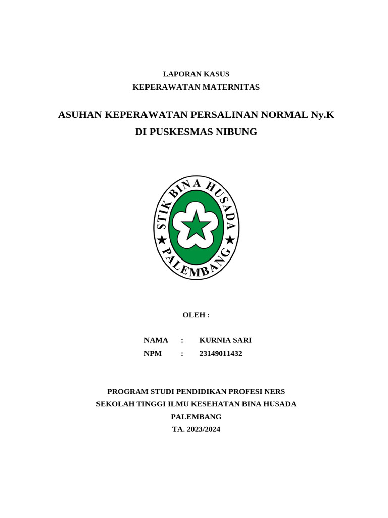 LK Persalinan Normal Kurnia Sari | PDF