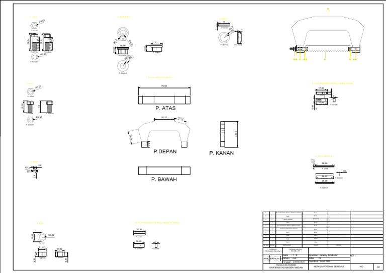 PROJEK CAD JEREMY 5-Model | PDF