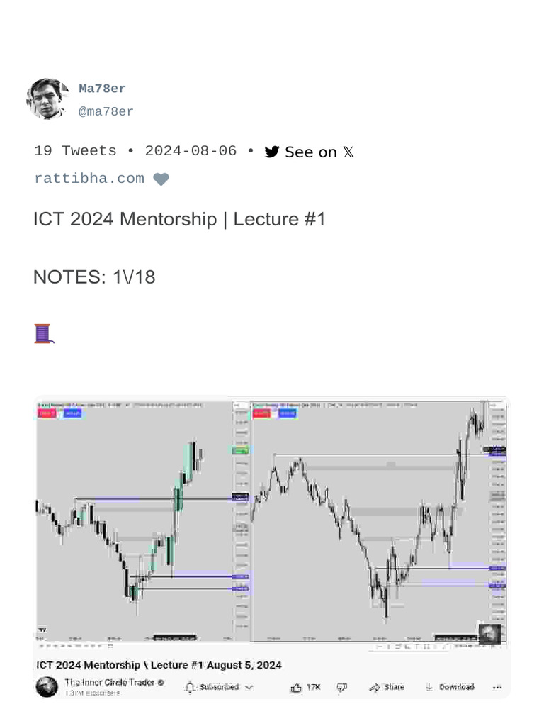 ICT 2024 Mentorship Lecture Notes | PDF